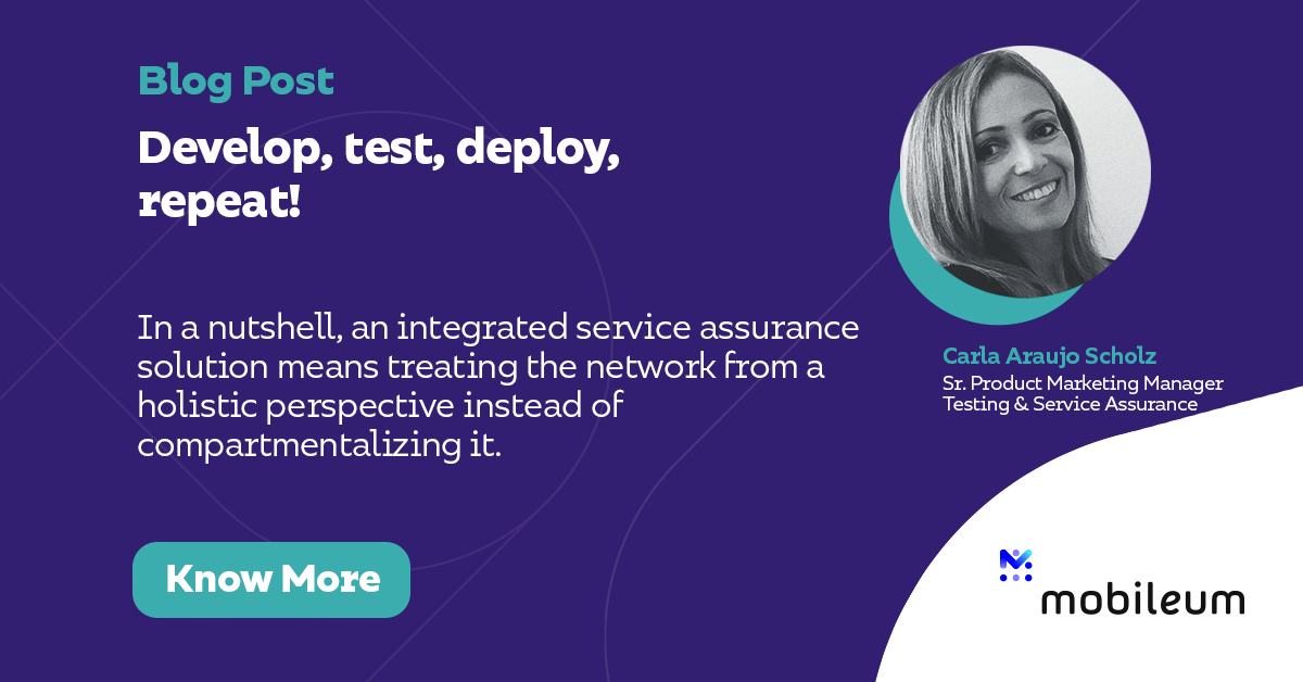 Develop, test, deploy, repeat!